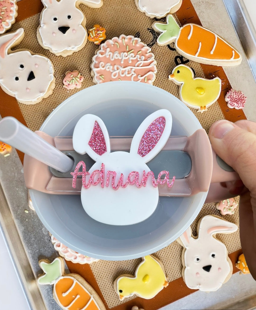 Bunny - Stanley H2.0 Lid topper – Double A Custom Design